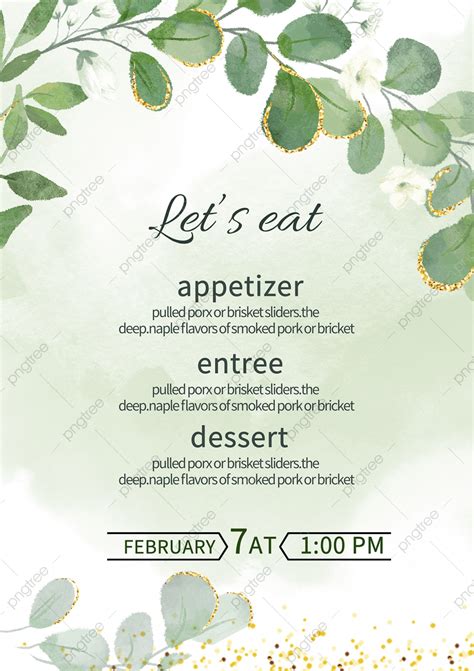 Romantic Date Night Invitation Template