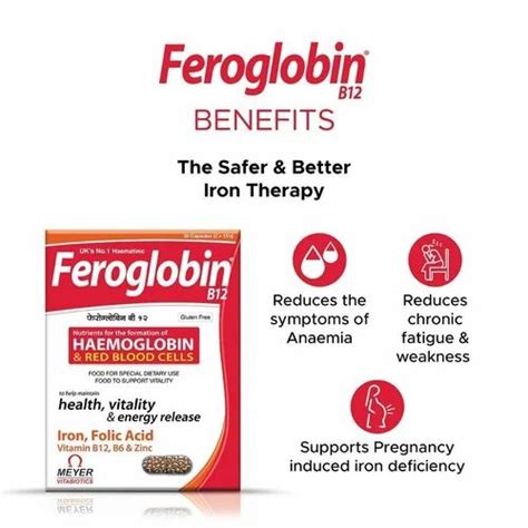 Feroglobin B12 Capsule Sr Gluten Free At ₹ 143box Nagpur Id