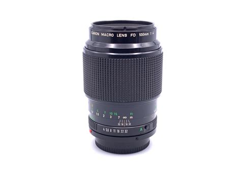 【中古】キヤノン New マクロ Fd 100mm F4 リングなし｜カメラのキタムラネットショップ