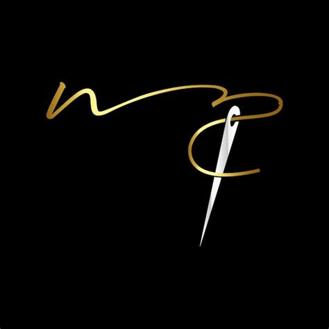 Premium Vector N Initial Logo Handwriting Clothing Logo Template Vector