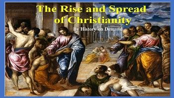 Ancient Rome Rise And Spread Of Christianity PowerPoint With Outline