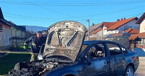Pasat potpuno izgorio na putu Važno da je živa glava