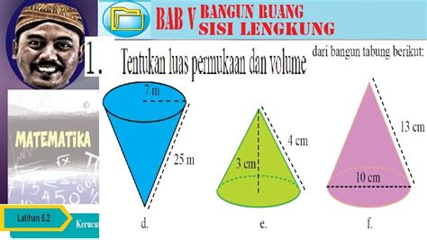 Contoh Soal Contoh Soal Mtk Kelas 9 Tentang Bangun Ruang Sisi Lengkung