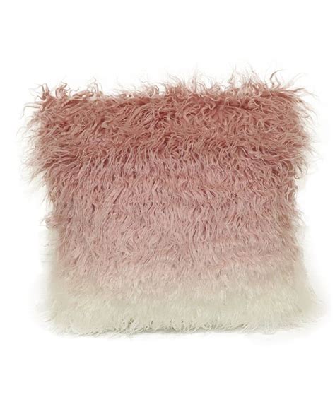 Brentwood Originals Faux Fur Throw Pillow Throw Pillows Fur Throw