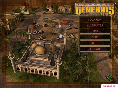 دانلود بازی جنرال 1 Command And Conquer Generals نسخه کامل برای کامپیوتر