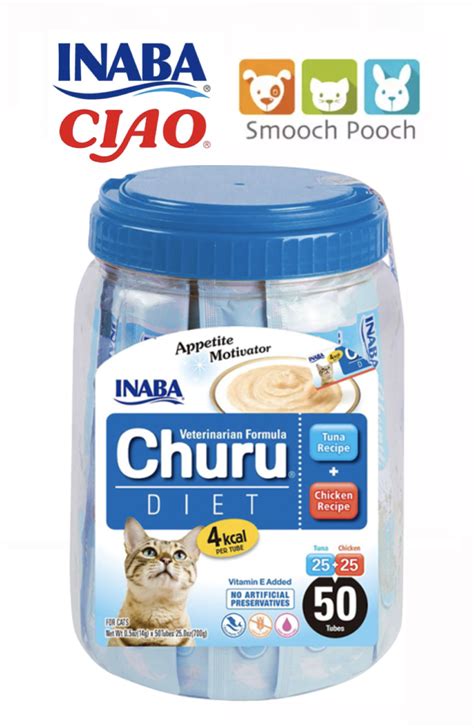 Ciao Churu Inaba Churu Vet Diet Regulate Weight Uvc 211 Cat Treats Jars