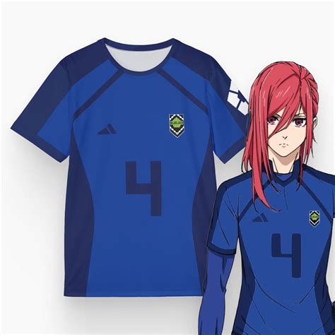 Blue Lock Sport And Cosplay T Shirt Isagi Yoichi Unisex Football Shirt Hyoma Chigiri Soccer