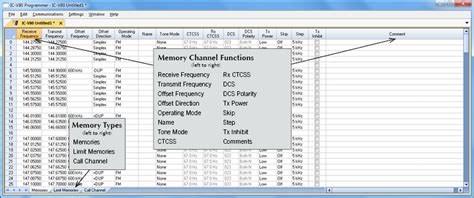 IC V80 Radio Programming Software