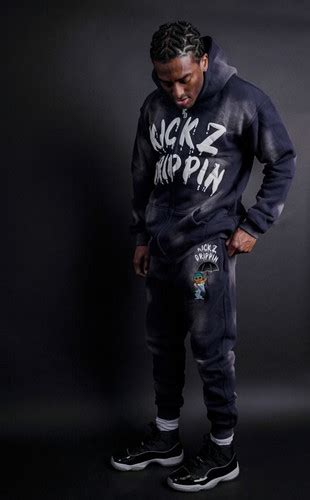 Blue Sun Dried Drippin Zip Up Suit Kickz Drippin Unltd