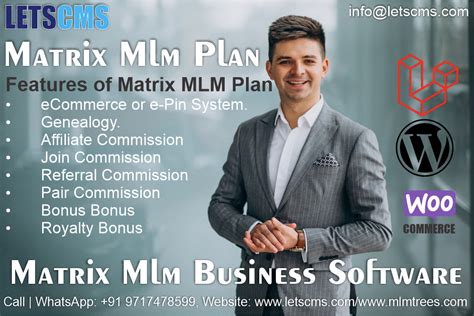Matrix Mlm Business Ecommerce Website In Laravel Matrix Mlm Plugins