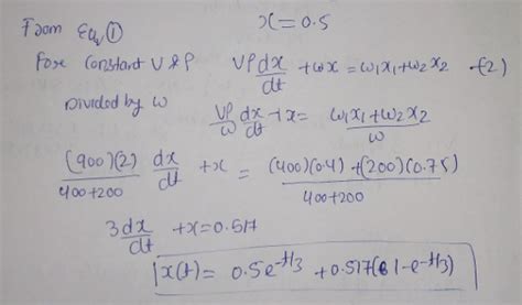 Solved Please Show The Detailed Steps Using Calculus For Chegg Com