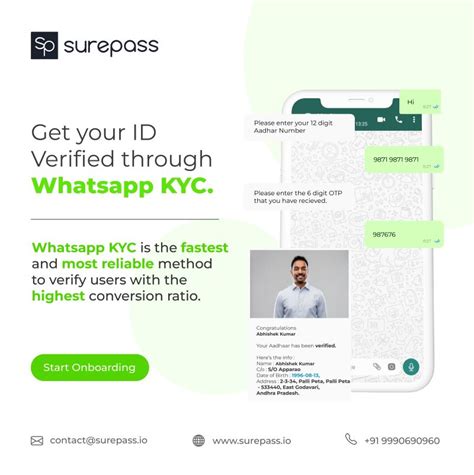 Surepass Technologies On Linkedin Surepass Whatsapp Kyc Fastest
