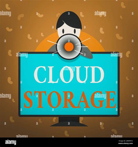 Conceptual Hand Writing Showing Cloud Storage Concept Meaning