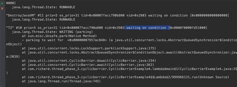 Java Cyclicbarrier Rest方法问题 Csdn社区