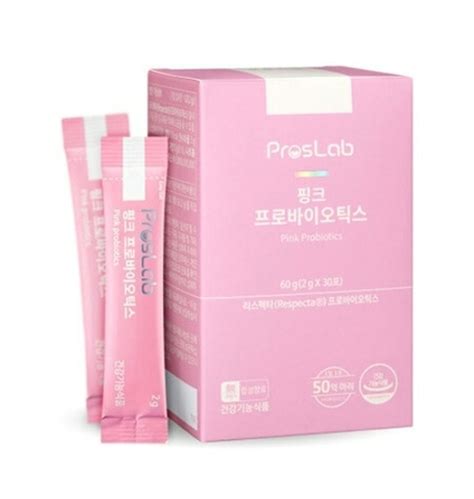 프로스랩 핑크 프로바이오틱스 2g X 30포 X 2개입 W~ 티몬