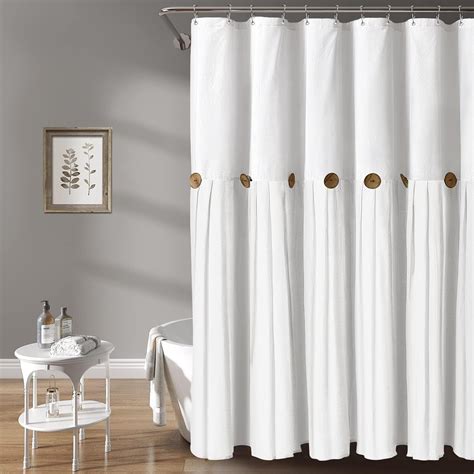 Amazon Awellife Extra Long Shower Curtain For Bathroom 84 Inch