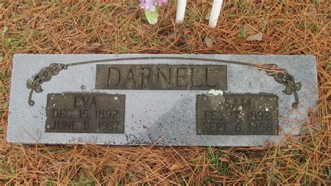 William Sanford “sam” Darnell 1892 1958 Find A Grave Memorial