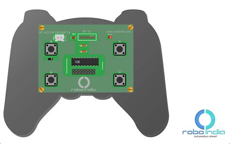 Rf Remote Joy Stick Cover Assembly Guide Robo India Tutorials Learn Arduino Robotics