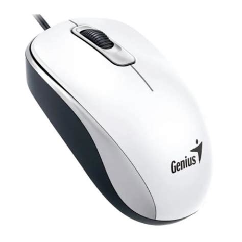 Mouse Genius Dx 110 Blanco Usb Omega Computación