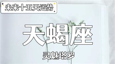灵魅塔罗：天蝎座未来十五天发展，内心会有些犹豫，无法完全投入关系中腾讯视频