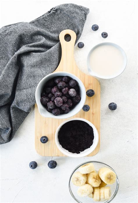Simple Blueberry Acai Smoothie Mindful Avocado
