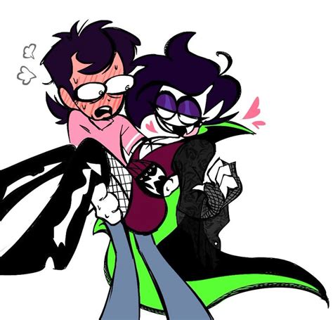 𝐊𝐞𝐯𝐢𝐧 𝐱 𝐒𝐭𝐫𝐞𝐛𝐞𝐫 Cute Drawings Spooky Dont Hug Me Im Scared Fanart