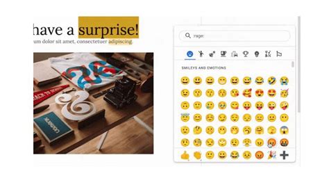 이모티콘에 대한 반응이 Google 문서에 도착 Infobae