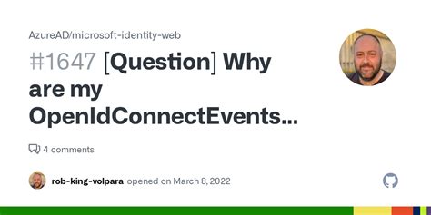 Question Why Are My OpenIdConnectEvents Not Firing Issue AzureAD Microsoft Identity