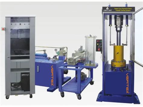 Precision Static Cum Dynamic Rock Triaxial Testing System