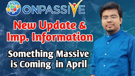 ONPASSIVE New Update Information Are U Ready ONPASSIVE Latest