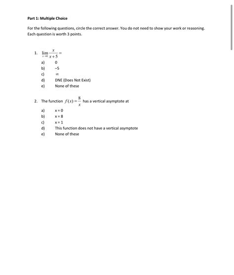 solved part 1 multiple choicefor the following questions