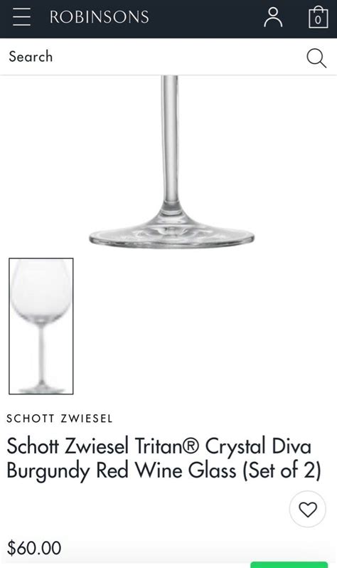 Schott Zwiesel Diva Wine Glasses Furniture And Home Living Kitchenware