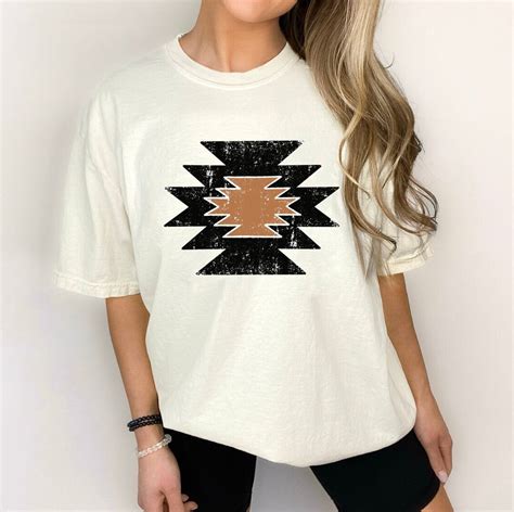Aztec Zia Pattern Western Country Cowgirl Style Comfort Etsy