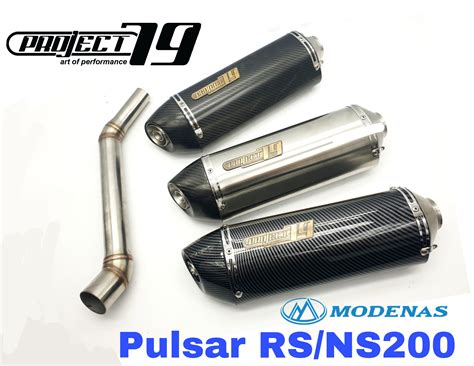 Project79 Exhaust Modenas Pulsar Ns Rs200 200 Slip On Piping Muffler