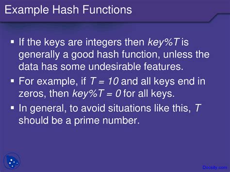 Collisions Solution For Handling Collisions Data Stuctures Lecture