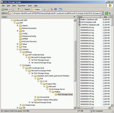 Backup For Exchange Server With DPM 2007 Part 3 Backup Process