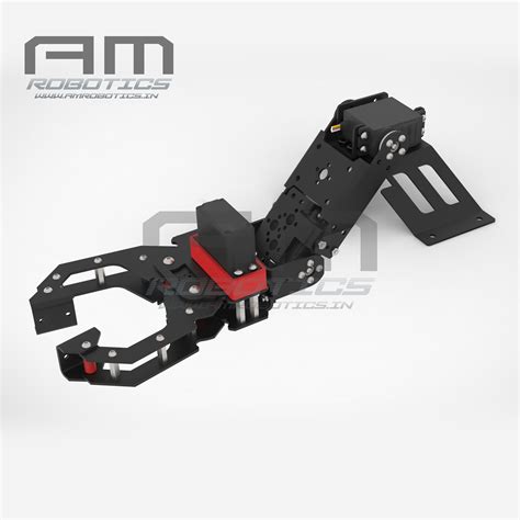 3dof servo robotic arm diy kit with surface mounting bracket am robotics