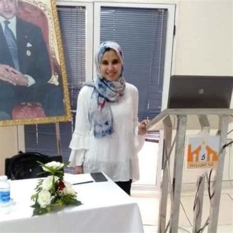 Fadila El Mokhtari Ph D Mathematics Research Profile