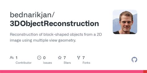 GitHub Bednarikjan DObjectReconstruction Reconstruction Of Block Shaped Objects From A D