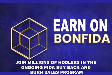 Bonfida Buyback And Burn Sales Program By Bonfida Medium