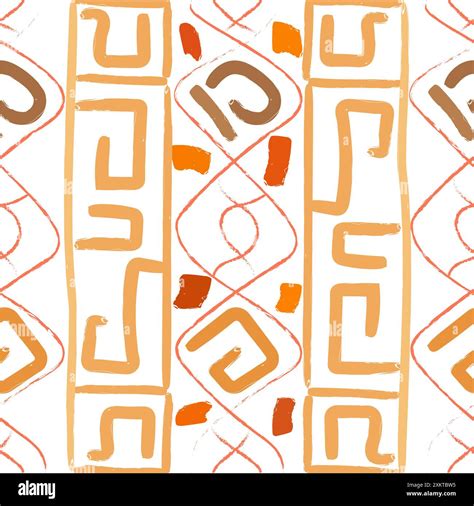 This Image Features A Bold And Abstract Pattern Composed Of Geometric