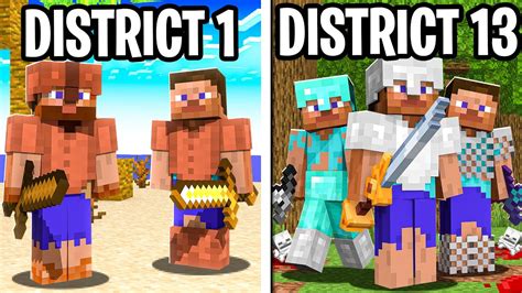 100 Players Simulate THE HUNGER GAMES In Minecraft YouTube