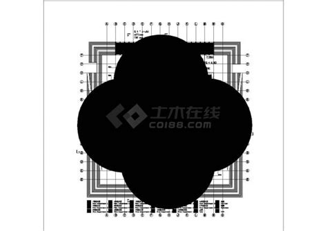 浦东五层档案馆平立剖面 档案馆 土木在线