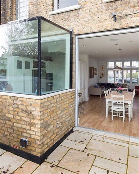 Frameless Glass Window Box And Bifolds In Thornton Road Richmond