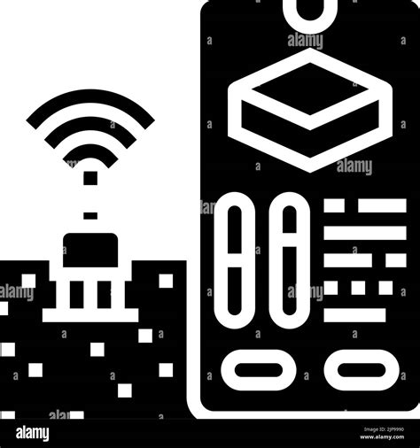 Soil Monitoring Agriculture Glyph Icon Vector Illustration Stock Vector Image Art Alamy