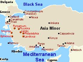 Seven Churches Of Asia