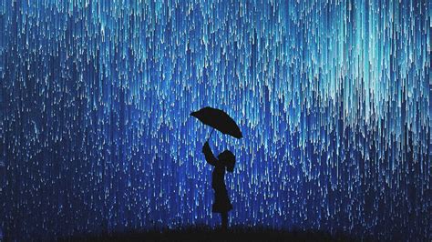 【relaxation】15 Minutes Non Stop Rain With Thunderstorm For Relaxation