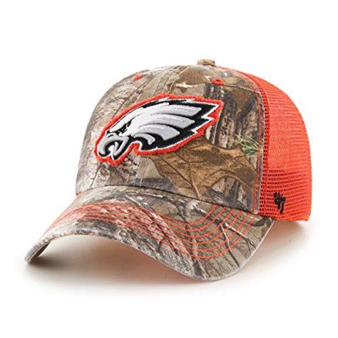 47 Nfl Philadelphia Eagles Realtree Huntsman Closer Stretch Fit Hat