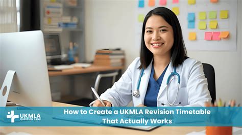 Ukmla Revision Timetable Your 5 Step Success Plan
