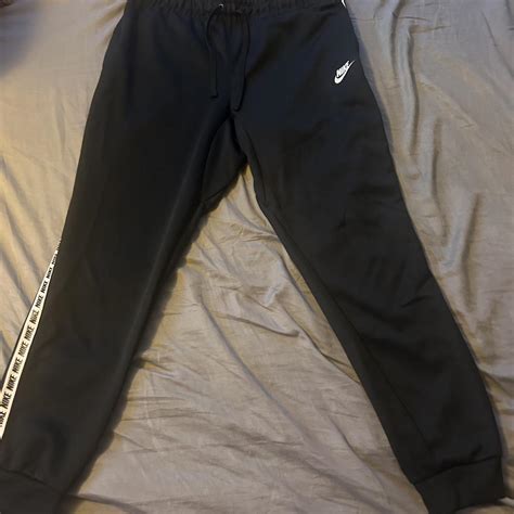 Black Nike Sweat Pants Depop
